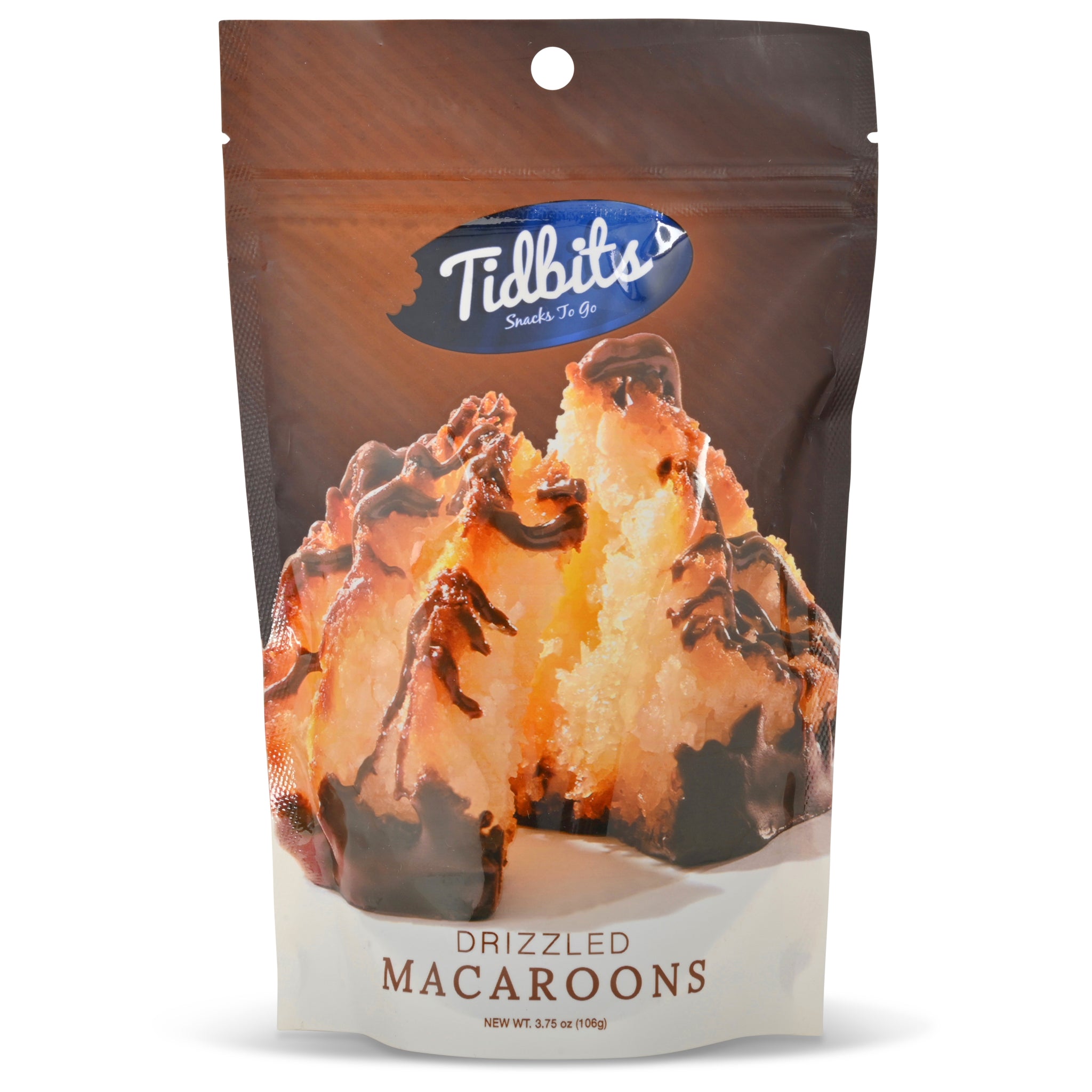 Drizzled Macaroons – newtwistfood